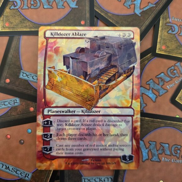 Games | Killdozer Ablaze Magic The Gathering Card Mtg Planeswalker ...